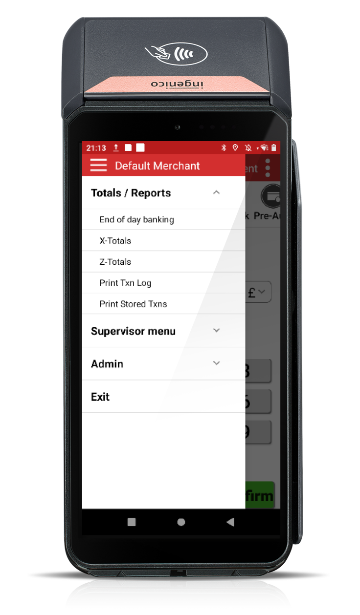 DX8000 card machine | takepayments